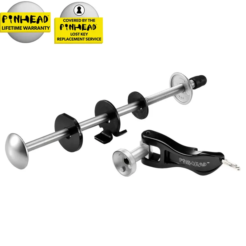 Pinhead Quick Release Front Wheel Lock Security System.